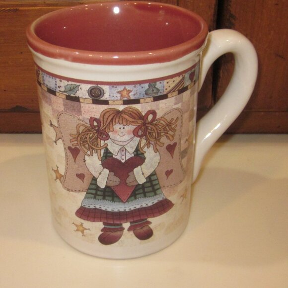 Dining | Patchwork Angel Mug | Poshmark